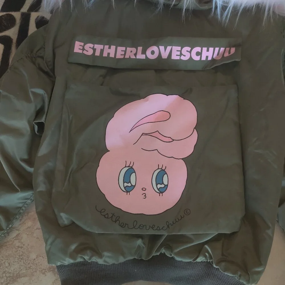 Esther Loves Chuu | Jackets & Coats | Lazy Oaf Style Esther Loves Chuu ...